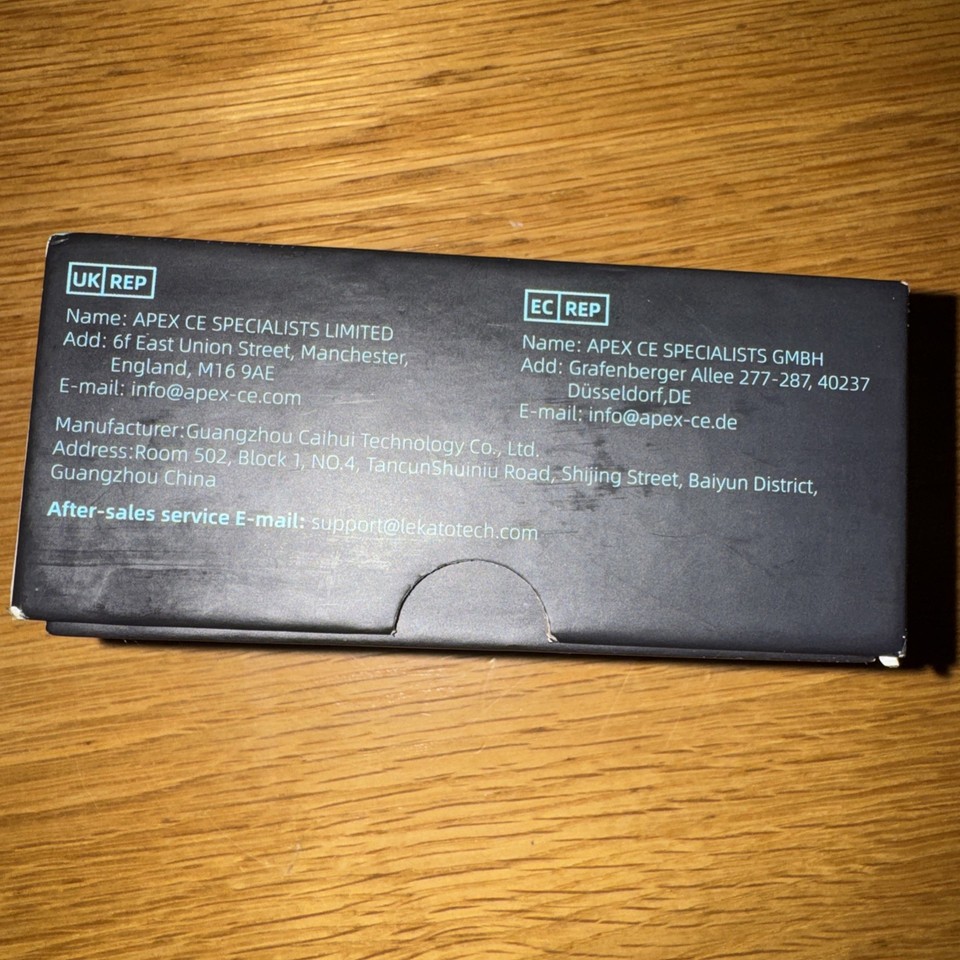 LEKATO WS-100 2.4GHz Wireless Guitar System Transmitter Receiver ...