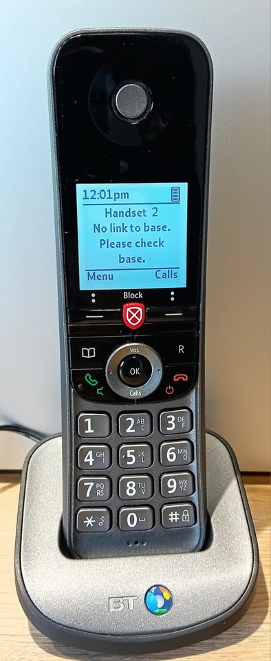 BT Advanced Phone Z Twin Cordless Phone Answering Machine Set Call ...