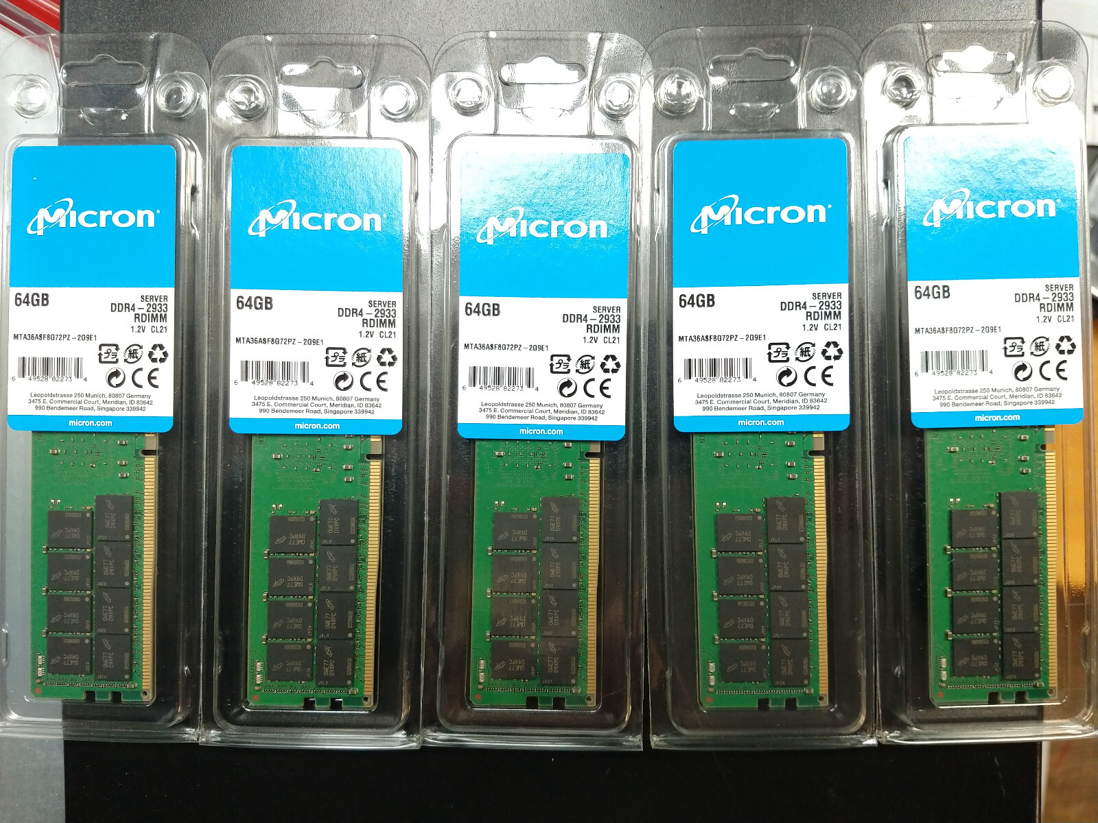 Micron 64gb (1x64GB) DDR4 2933MHz – Authentic and Unopened | eBay UK