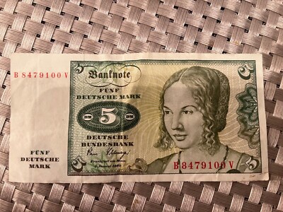 5 dm schein 1980 | eBay.de