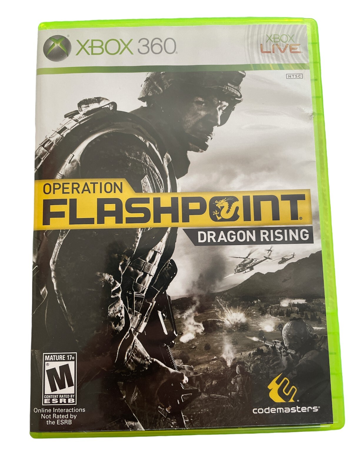 Operation Flashpoint: Dragon Rising (Microsoft Xbox 360, 2009) GAME ...