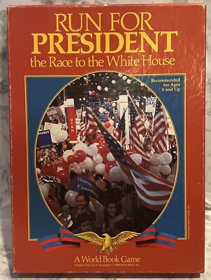 Run for President the Race to the White House - World Book Game - Game ...
