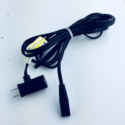 WELL SHIN WS-021 / WS-027A-2 E115330 Power Cord 10A 125V 2 Prong Square ...
