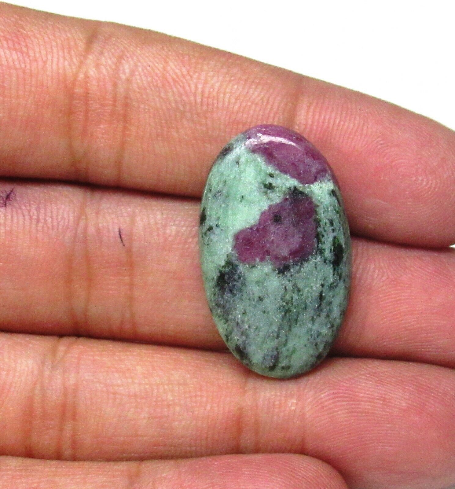 Ruby Zoisite Cabochon Oval shape 32.30 Cts Natural Loose Gemstone H 3781 | eBay