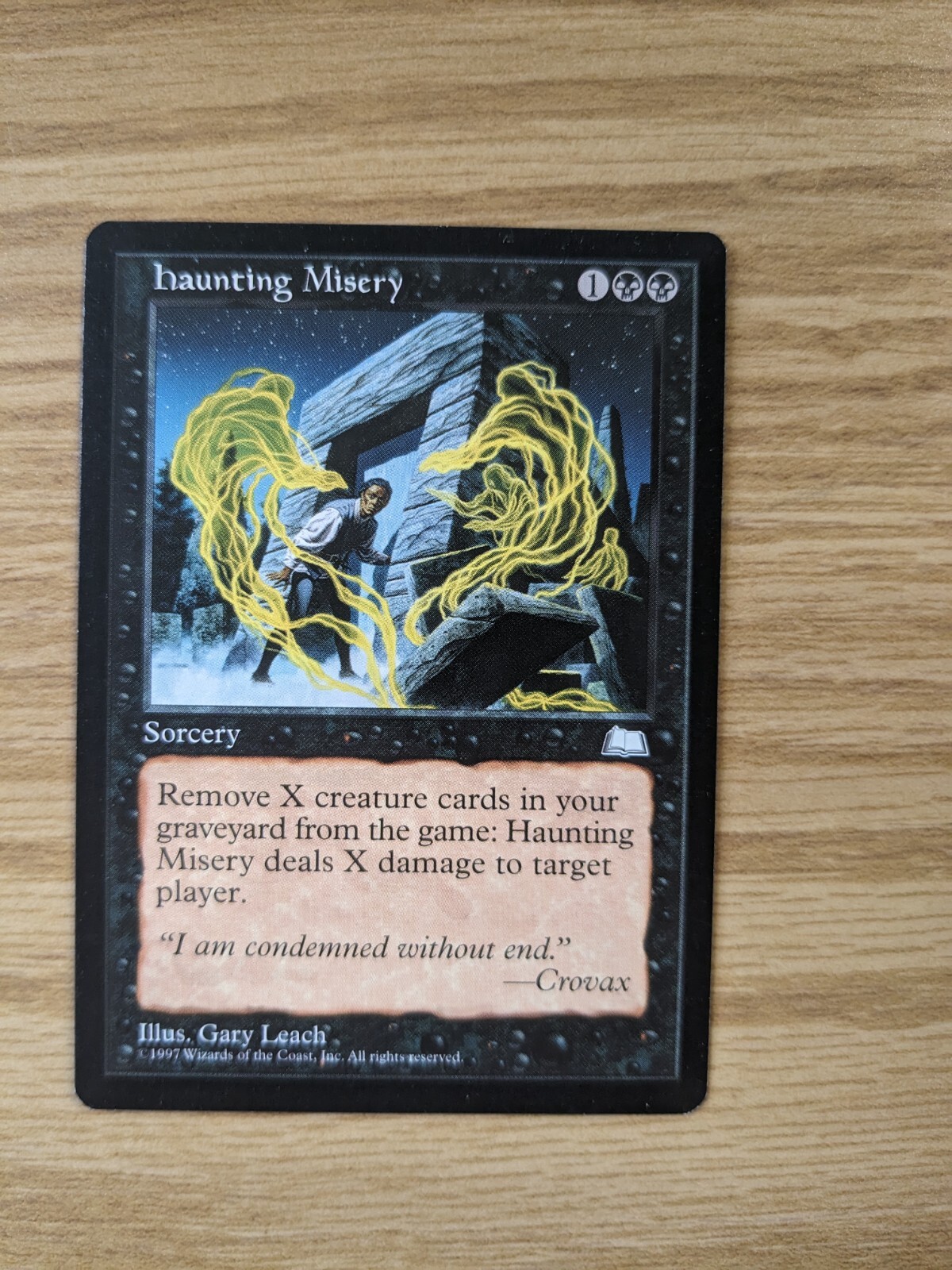 Haunting Misery - Magic The Gathering MTG Collectible Card game | eBay