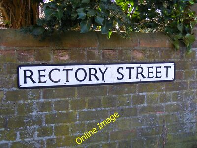 Photo 6x4 Rectory Street sign Halesworth c2012 | eBay UK