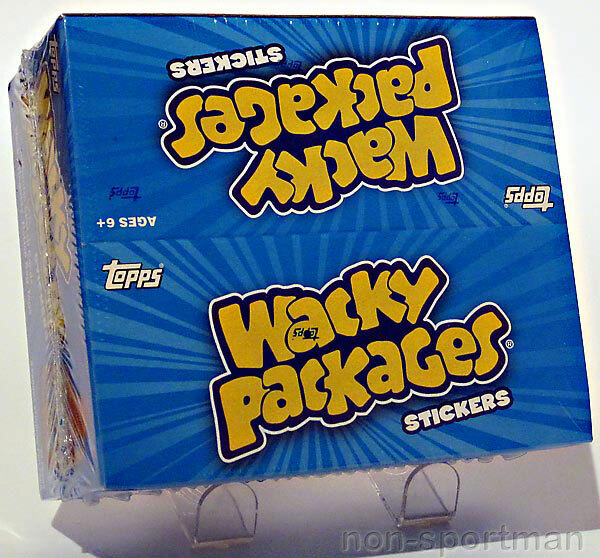 WACKY PACKAGES NEW SERIES 8 (ANS8) FACTORY SEALED HOBBY BOX (24 PACKS ...