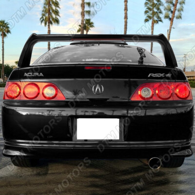 For 02-06 Acura RSX Type-R Carbon Fiber Trunk Spoiler W/LED 3RD Brake ...