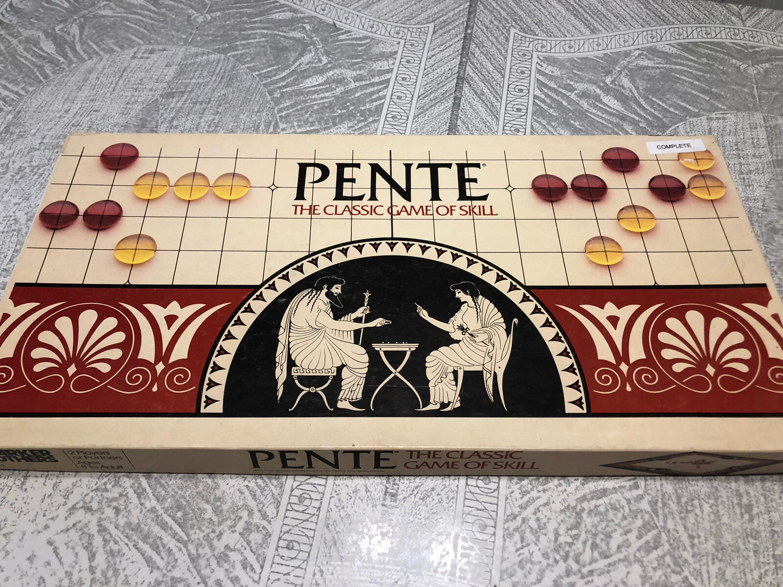 Pente The Classic Game Of Skill Parker Bros. Board Game Complete 1984 ...