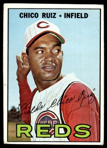 1967 TOPPS CHICO RUIZ CINCINNATI REDS #339 | eBay
