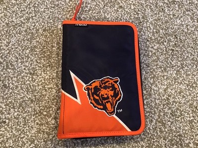 CHICAGO BEARS EMBROIDERED LOGO NOTEBOOK WITH BEARS PEN BRAND NEW VERY ...