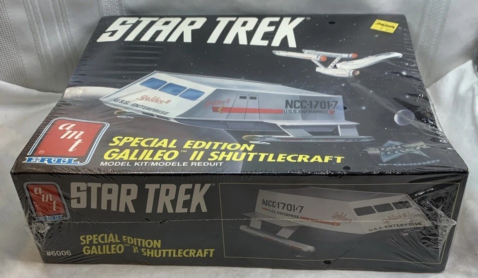 AMT Ertl Star Trek GALILEO II SHUTTLECRAFT Model 1991 25th Anniversary ...