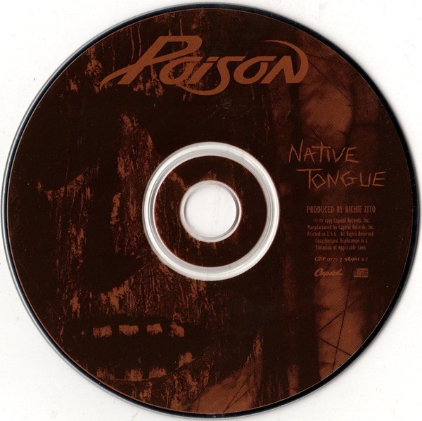 Poison - Native Tongue (CD, Album) (Very Good Plus (VG+)) - [Location ...