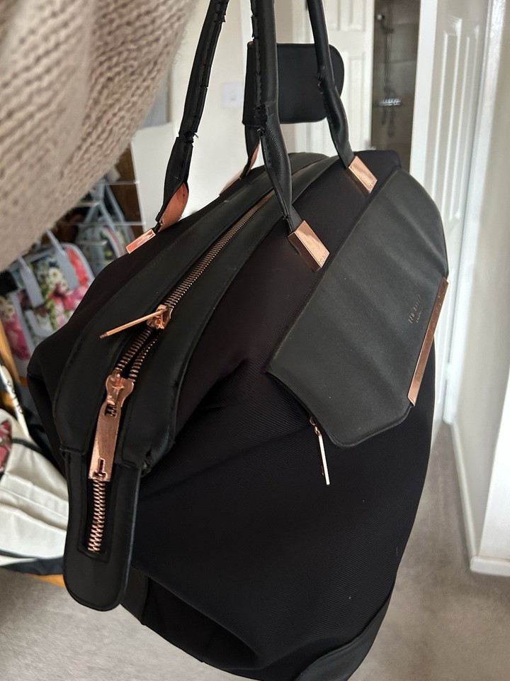 Ted Baker Albany Black Business Laptop Cabin Bag Hold-all Rare Bag 💼 ...