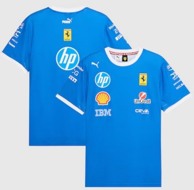 Scuderia Ferrari F1 Team Monza Grand Prix Special Edition Jersey M Blue ...