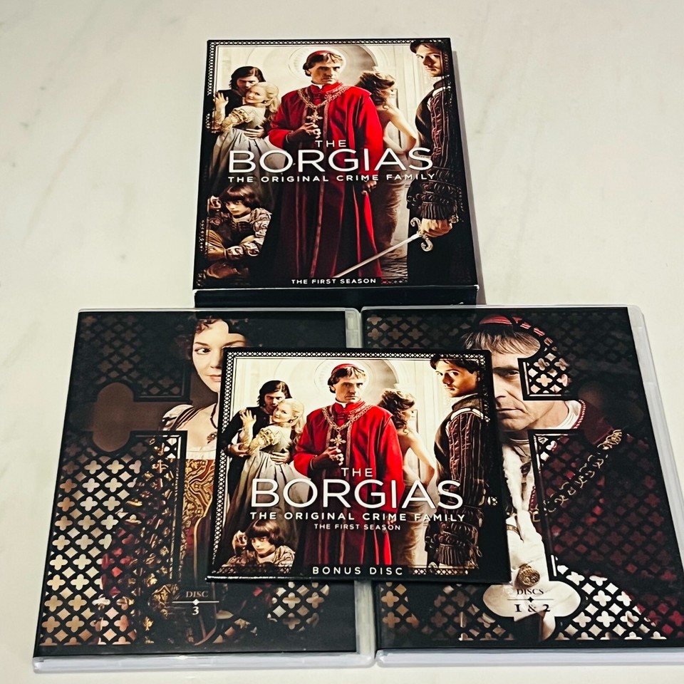 The Borgias - DVD - Showtime - The First Season - Jeremy Irons | eBay