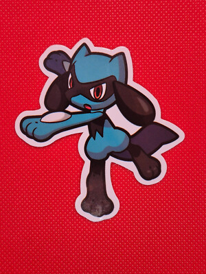 Pokemon Riolu Sticker Decal - US Seller | eBay