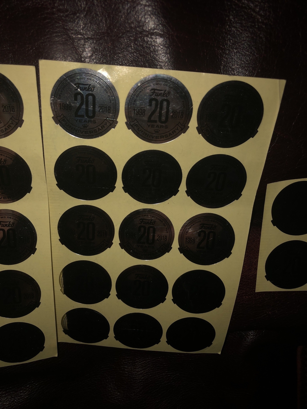 Genuine Funko POP 2018 20th Anniversary Sticker Limited Replacement ...