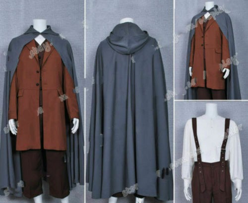 Lord of the Rings Cosplay Frodo Baggins clothing cloak jacket @ | eBay