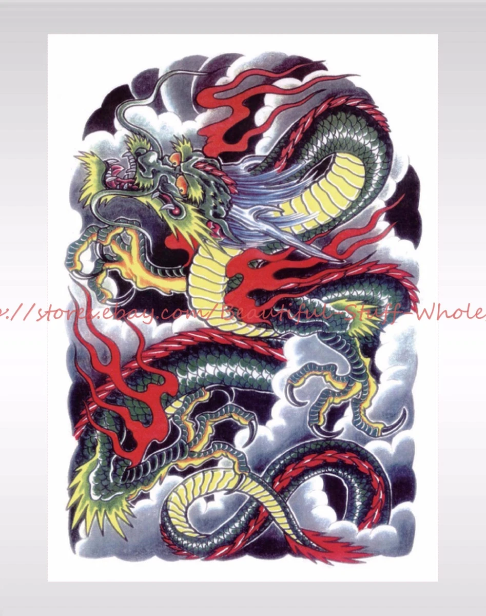 Chinese Dragon Tattoo Shoulder