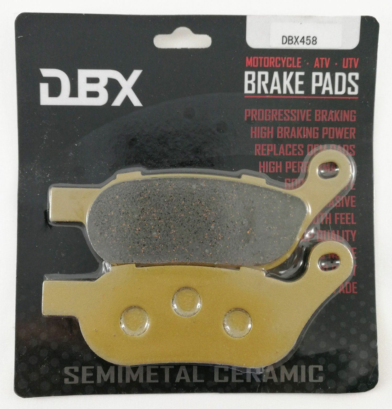 DBX Brake Pads FA458 Rear Fits H-D '08-'17 Softail / Dyna Models | eBay
