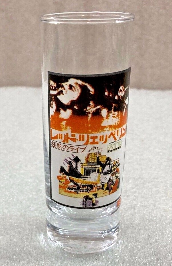 Led Zeppelin double shot glass 2005 | eBay