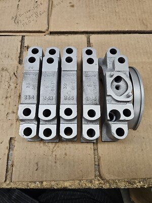 FULL SET Big Block Chevy BBC 396 402 427 454 4 Bolt Main Caps GM #334 ...