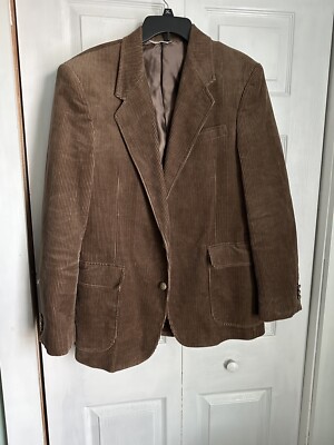 Country Classics By Ivy Crew corduroy Blazer Brown 40L | eBay
