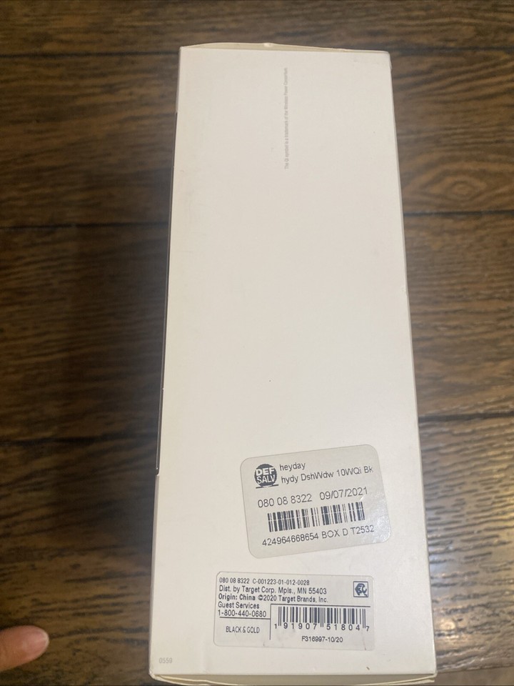 Heyday Dash / Window Car Mount with Wireless 10W Qi Charging - Black ...