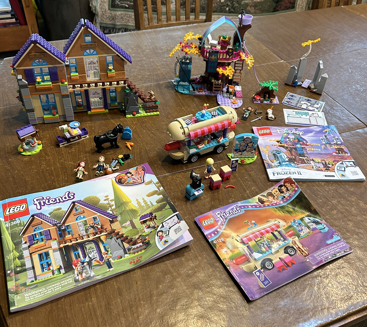 Lot Of 3 Lego Sets. 41369 41164 41129 Incomplete. W/instr. see details ...