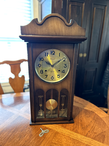 Vintage Wall Clock Centurion Working with Key 35 day | eBay