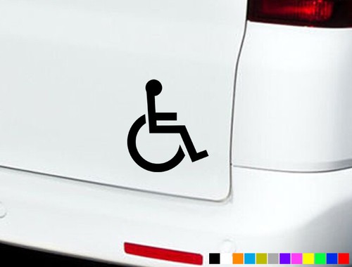 DISABLED CAR STICKERS DECALS BUMPER WINDOW VAN ACCESS REQUIRED ...