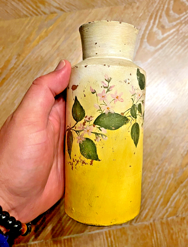 Early 1800's Salt Glazed Stoneware Warren's Blacking Bottle Beautifully ...