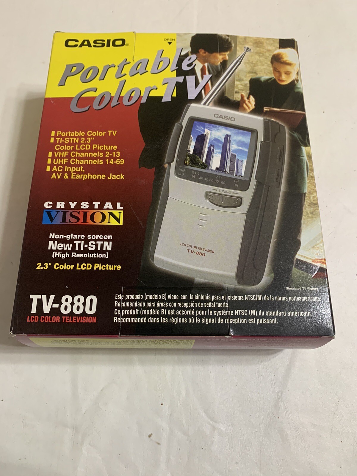 Casio TV-880 2.3" LCD Television for sale online | eBay