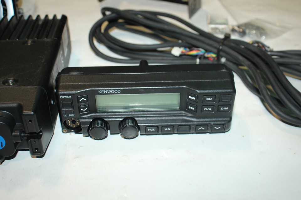Kenwood TK-790 VHF FM Transceiver Radio with Head Speaker Mount & Cable ...