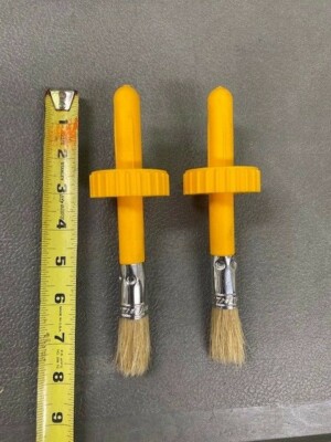 (2 Pack) Brush Applicator for Pint and Quart Cans of PVC Glue and ...