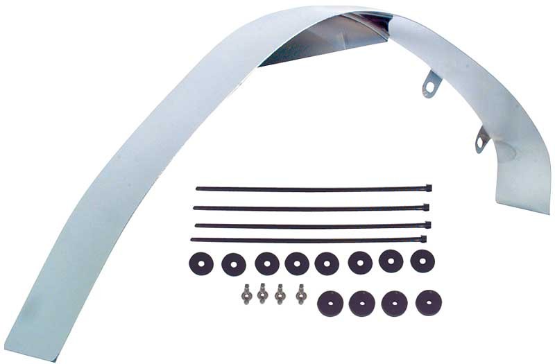 Universal Chrome Fan Shroud; 3" Wide X 20" Diameter | eBay