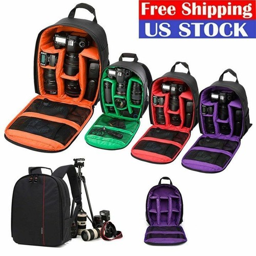 Camera Backpack Bag for Canon Nikon Sony DSLR & Mirrorless by Altura ...