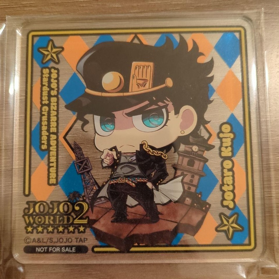 JoJo World 2 Kujo Jotaro Kakyoin Noriaki Acrylic Coaster | eBay