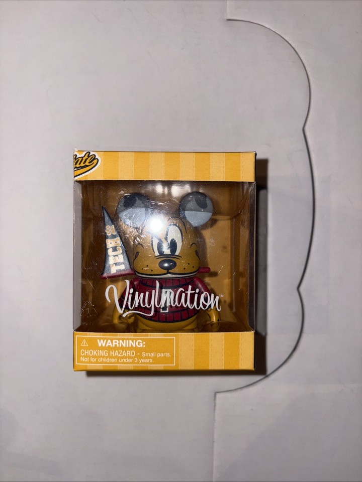 VINYLMATION MASCOT SERIES PLUTO DISNEY THEME PARK 3" FIGURE NEW IN BOX ...