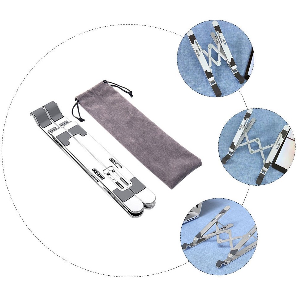 Heighten Laptop Stand, Foldable Storage Bracket Lifting Shelf Portable ...