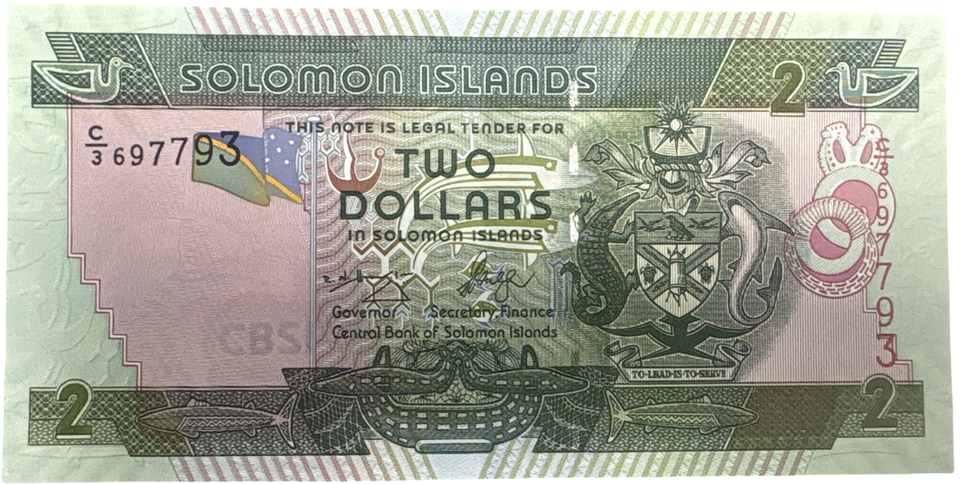 SOLOMAN ISLANDS DOLLAR BANK NOTES - CHOICE OF STYLE & NOTE - SOLOMAN ...