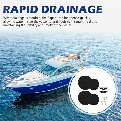 Scupper Flapper Replacement for FSRK-3-DP TH Mar-ine Boat black | eBay