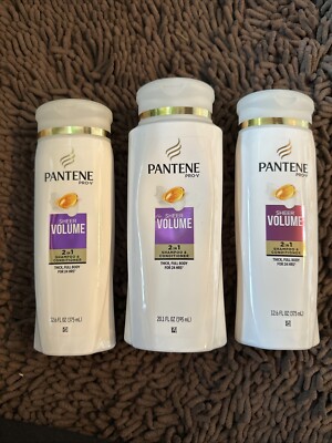 Pantene Pro-V SHEER VOLUME 2 in 1 Shampoo & Conditioner Thick Full Body ...