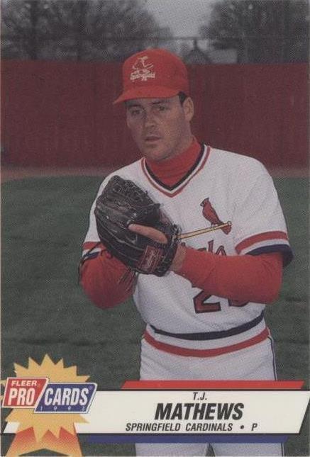 1993 Fleer ProCards Minor League - T.J. Mathews #1847 (RC) for sale ...