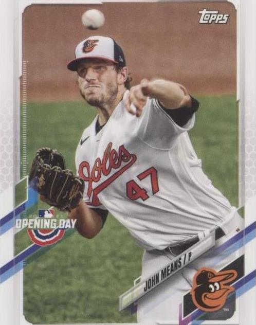 2021 Topps Opening Day - John Means #46 for sale online | eBay