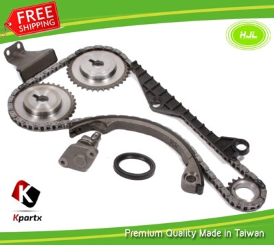 Timing Chain Kit Fits Nissan Sentra 200SX Infiniti G20 2.0L SR20DE+Oil ...