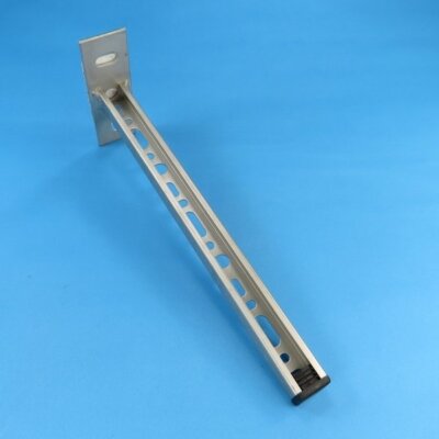 Edelstahl C Schiene Montageschiene 26/18 Ausleger 300 mm V4A Regal ...