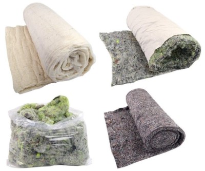 cotton wool upholstery felt flock wadding all types layered needled ...