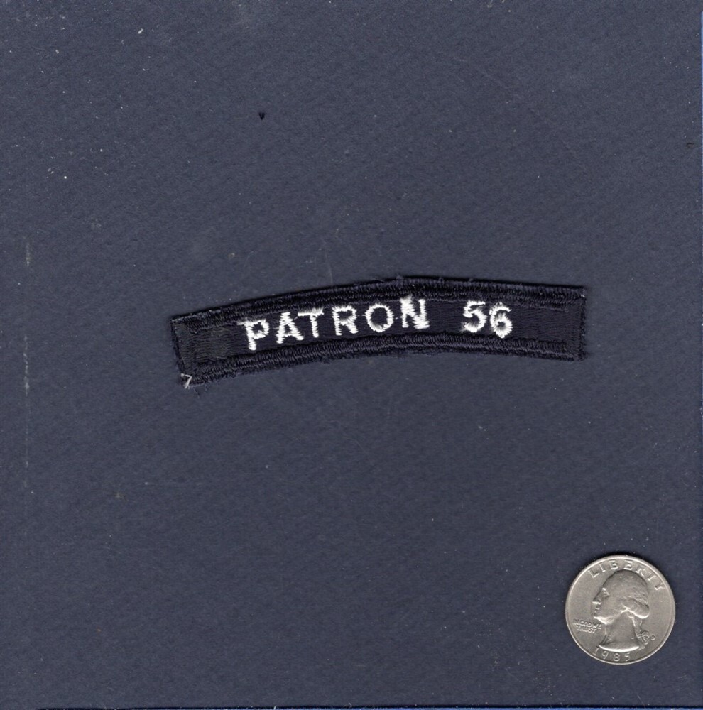 VP-56 DRAGONS US NAVY P-3 ORION Patrol Squadron Enlisted Uniform Rocker ...